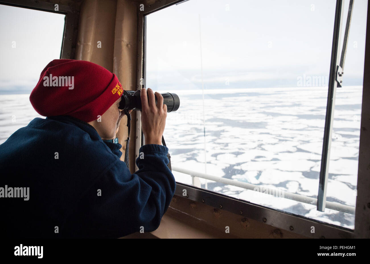 Master Chief Petty Officer Matthew Lasley and Lt. Cmdr. Eileen Beck ...