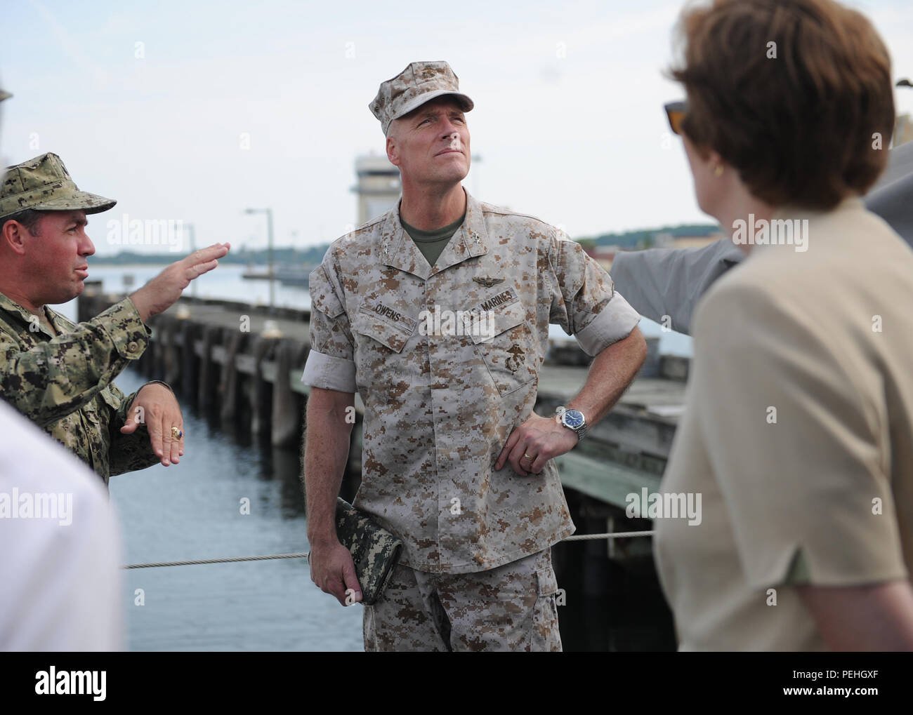LITTLE CREEK, Va. - U.S. Marine Corps Maj. Gen. Christopher Owens ...