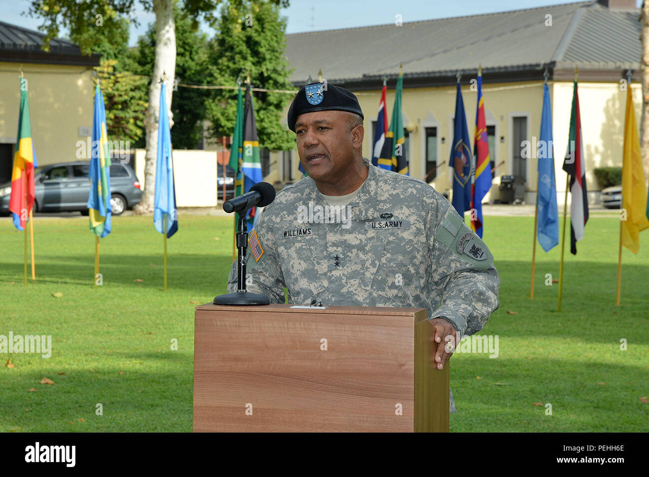 Maj. Gen. Darryl A. Williams U.S. Army Africa/Southern European Task ...