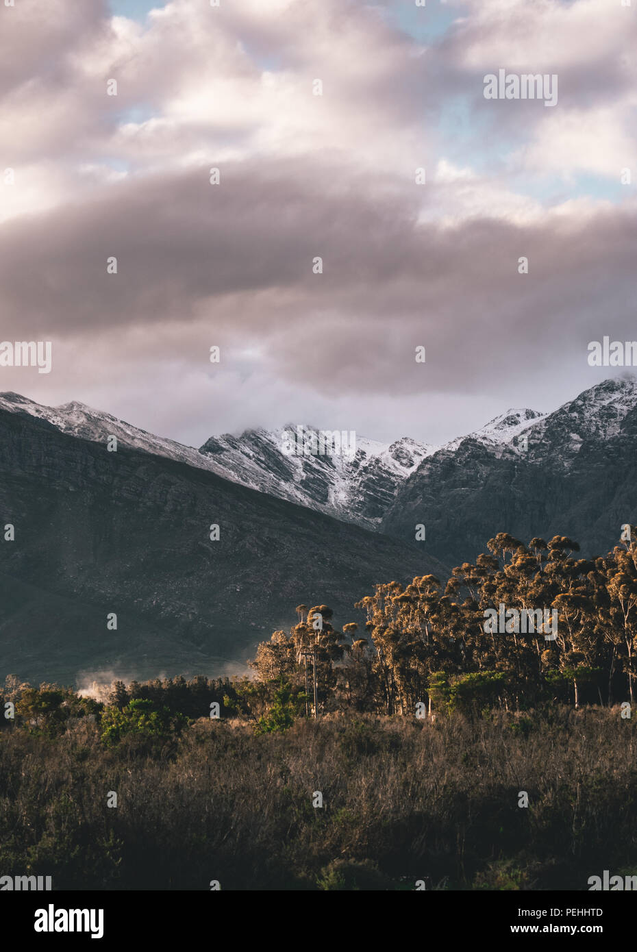 Cape snow africa hi-res stock photography and images - Alamy