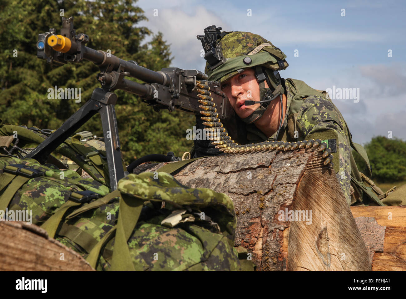 Canadian royal 22nd regiment soldier hi-res stock photography and ...