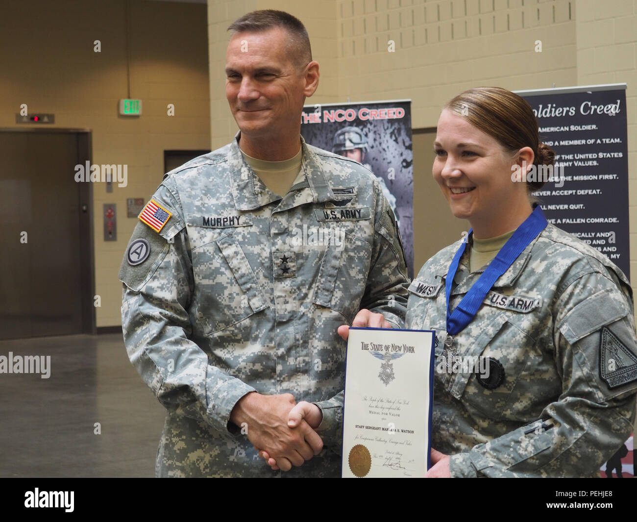 New York Army National Guard Major General Patrick Murphy, the adjutant ...