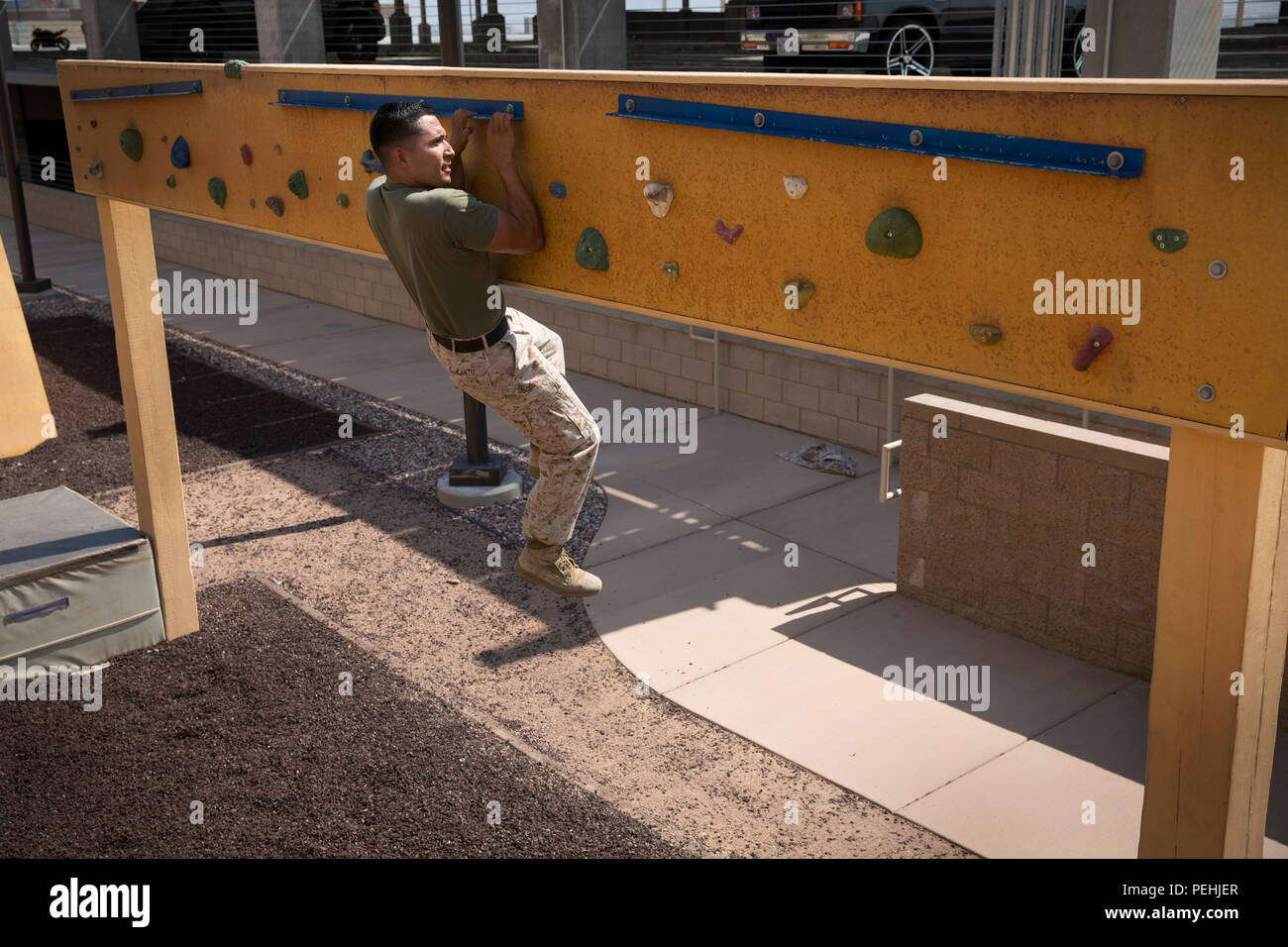 American ninja warrior wall hi-res stock photography and images - Alamy