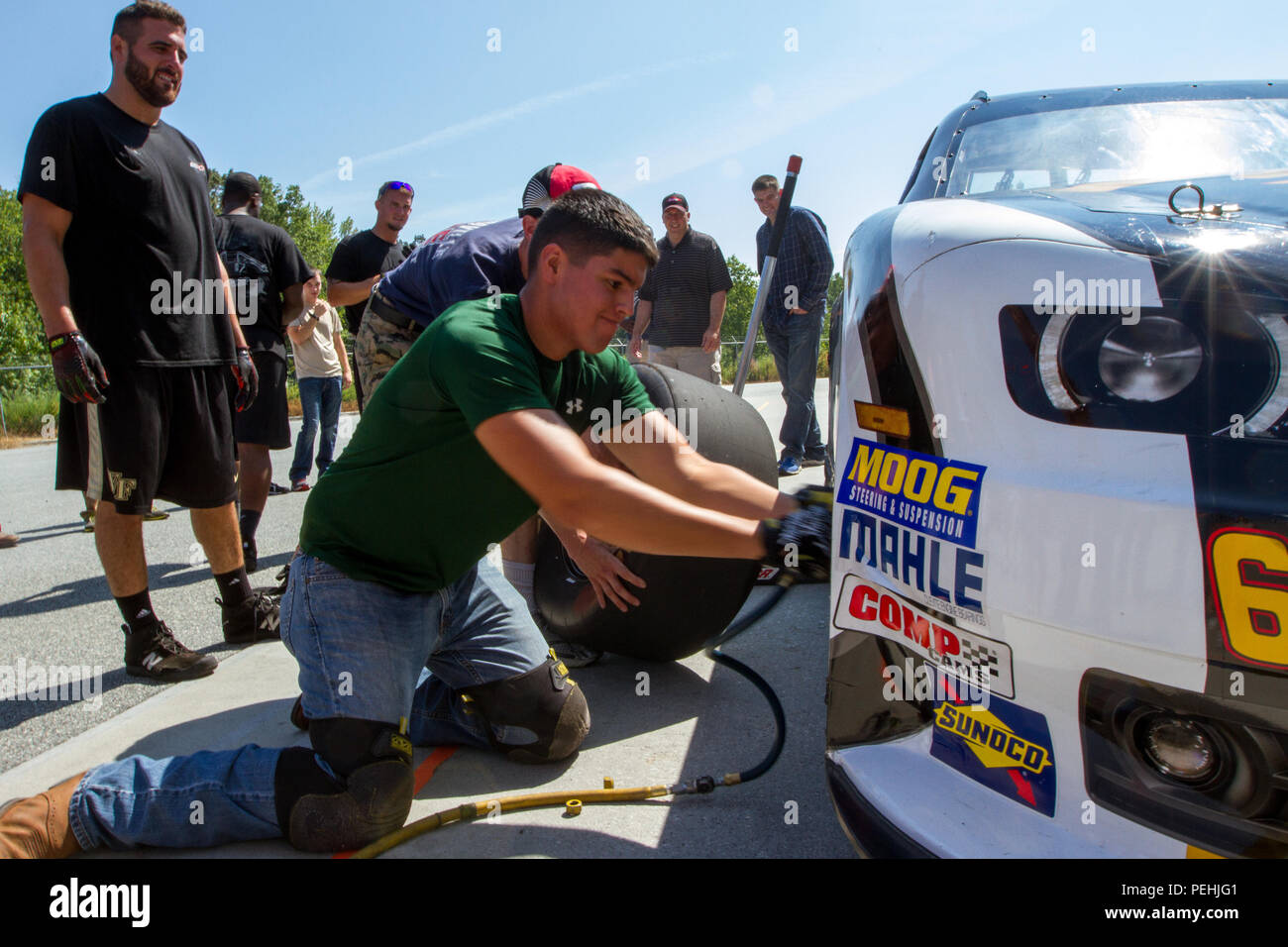 Spc. Charles Nutter, a wheeled vehicle mechanic assigned to the 82nd ...