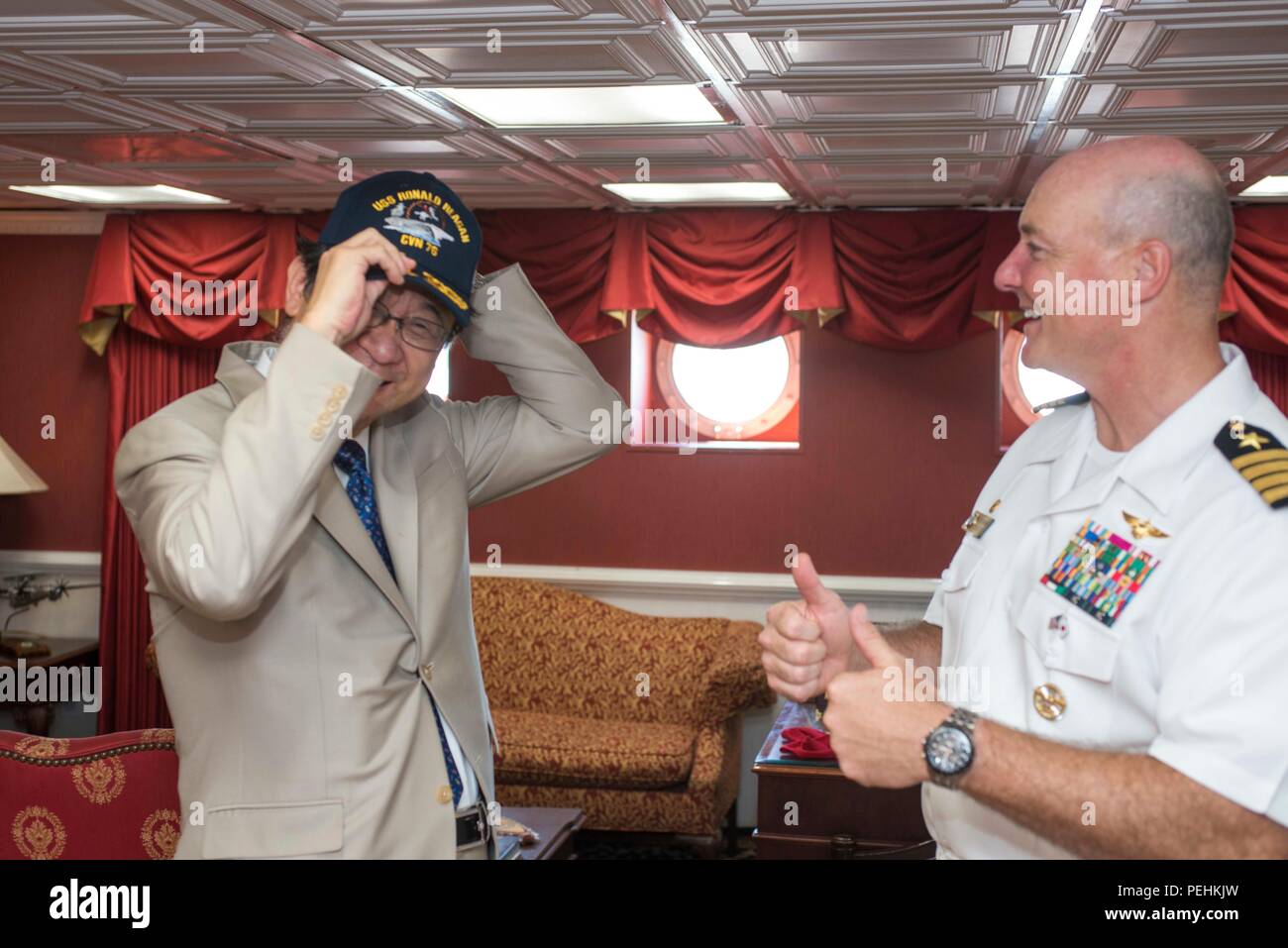 150824-N-YY933-097 SAN DIEGO (Aug. 24, 2015) - Capt. Chris Bolt ...