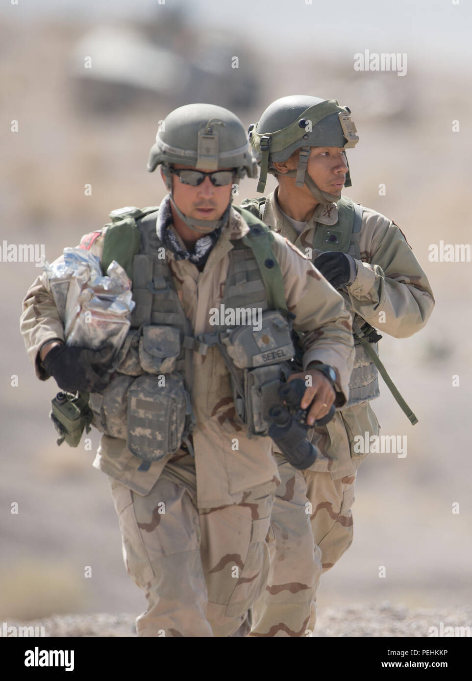 Opposition force (OPFOR) Soldiers of the 2nd Squadron, 11th Armored ...