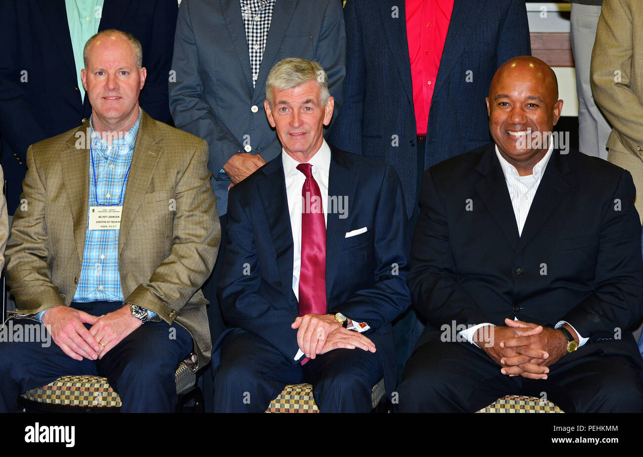 From left, BG John P. Johnson, director, Training Directorate, G3/5/7 ...