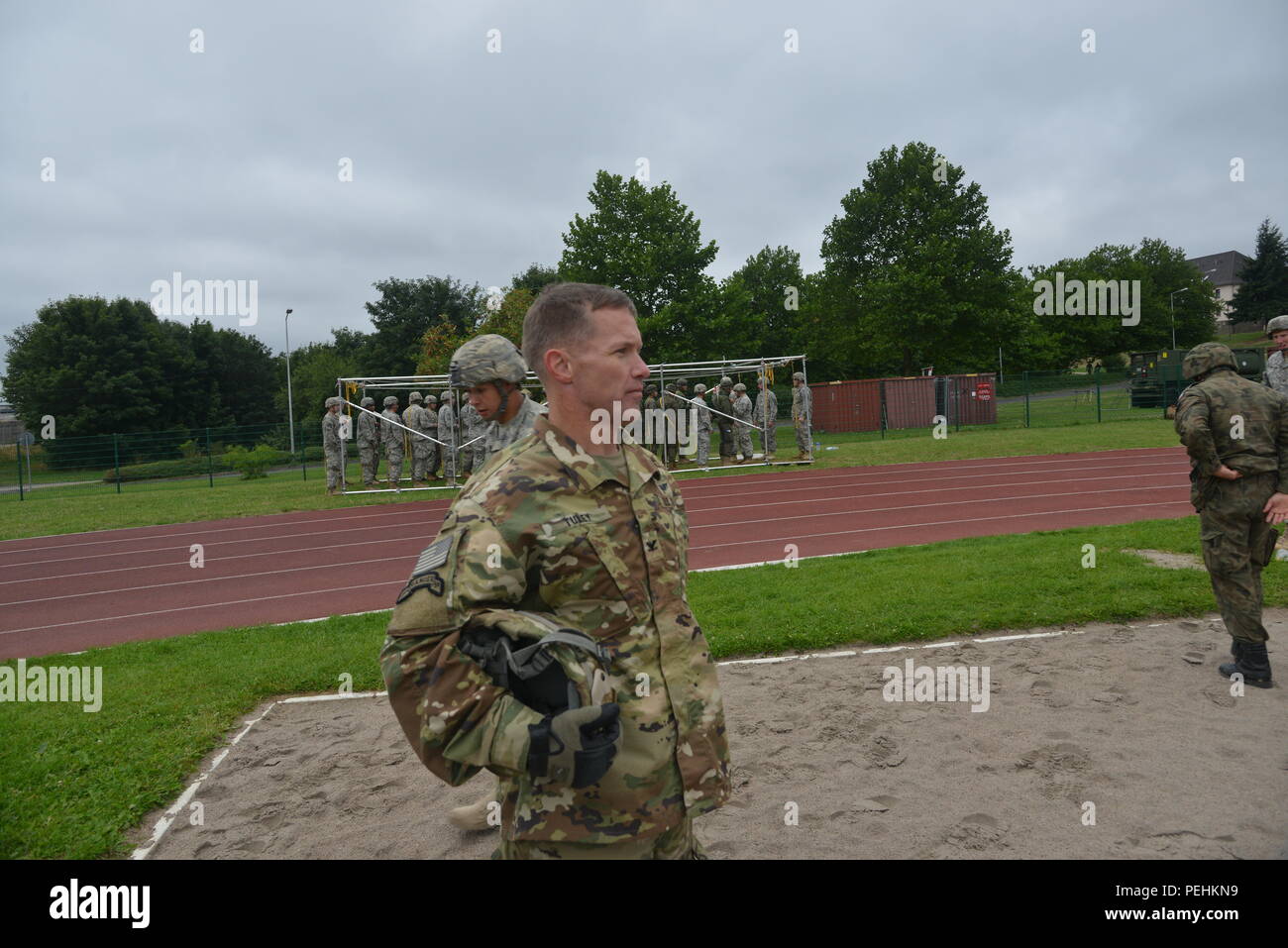 Col. Colin P. Tuley, Commander, 1st Brigade Combat Team, 82nd Airborne ...