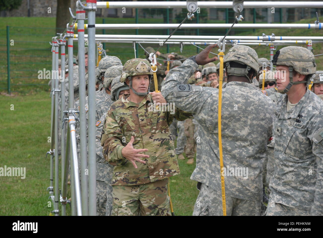 Col. Colin P. Tuley, Commander, 1st Brigade Combat Team, 82nd Airborne ...