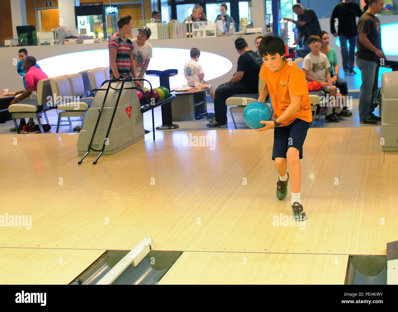 A child from the 21st Theater Sustainment Command’s Special Troops ...
