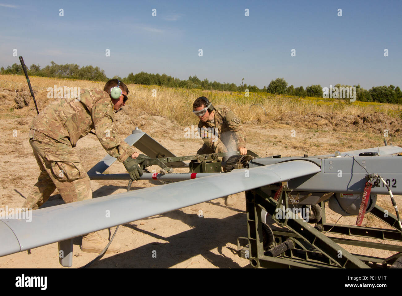 Sgt. Anthony Golden (right) and Pfc. Shane Plutchko, paratroopers with ...