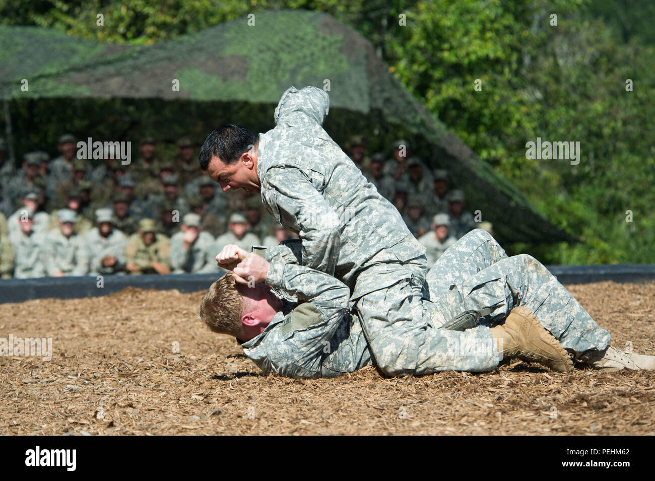 U.S. Army Rangers demonstrated training before the Airborne and Ranger ...