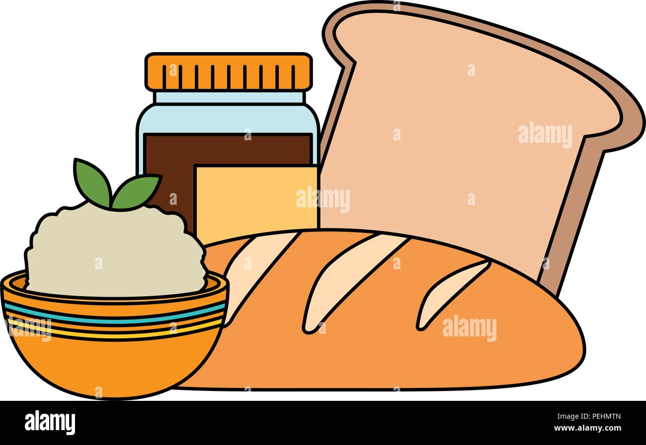 Baked rice Stock Vector Images - Alamy