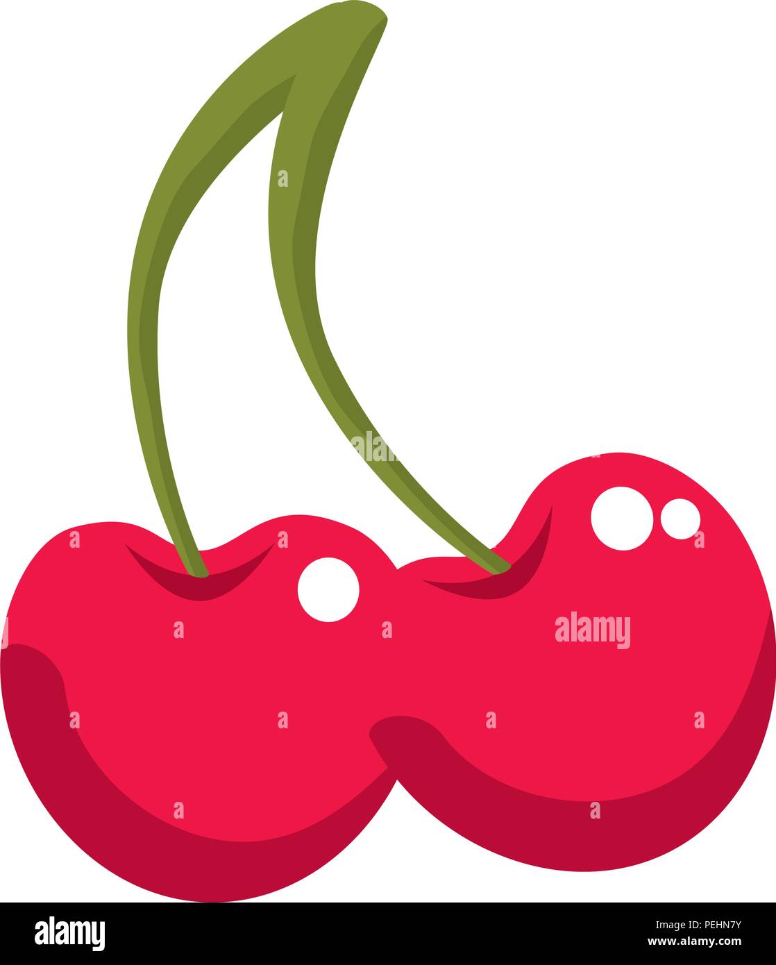 fresh cherry healthy food Stock Vector Image & Art - Alamy