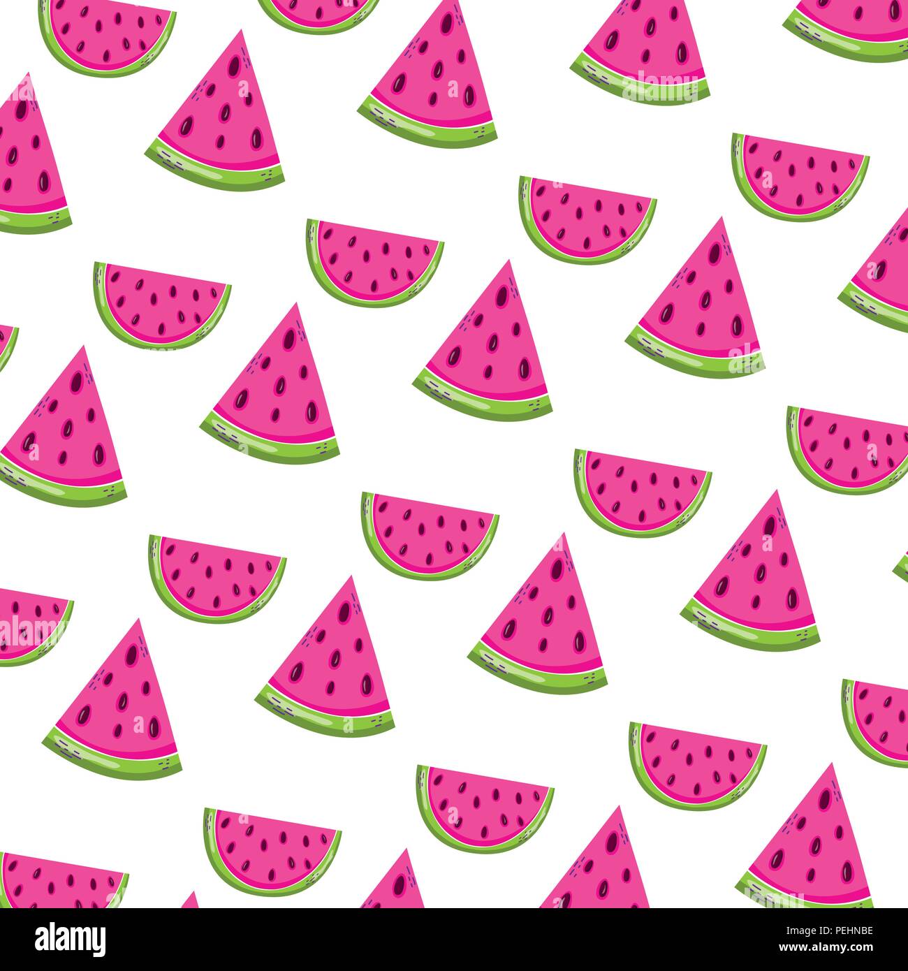 slice watermelon tropical fruit background Stock Vector Image & Art - Alamy