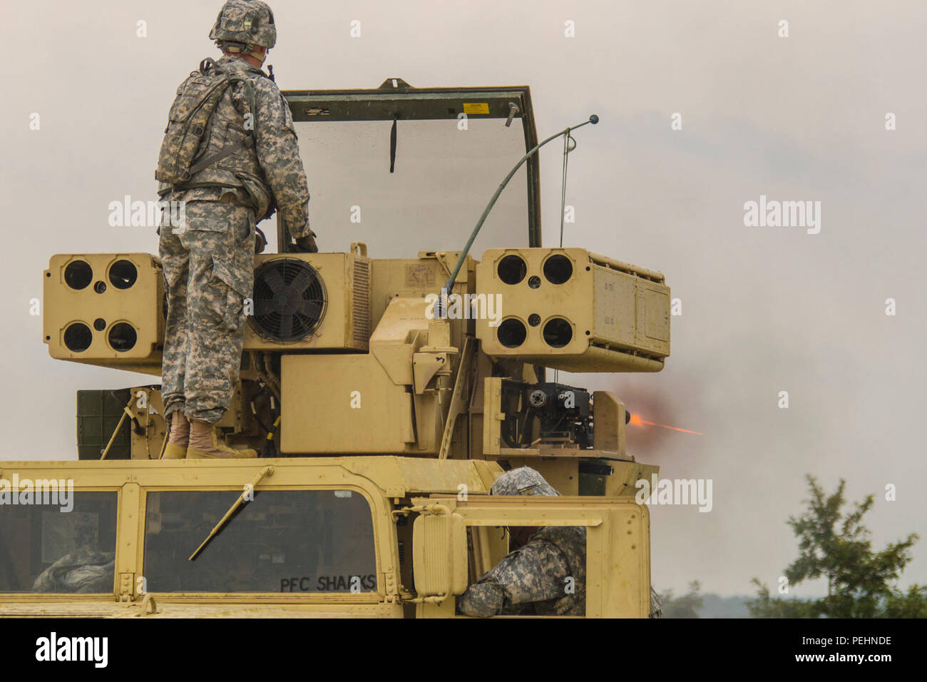 Soldiers with 2nd Battalion, 44th Air Defense Artillery, 101st Airborne ...
