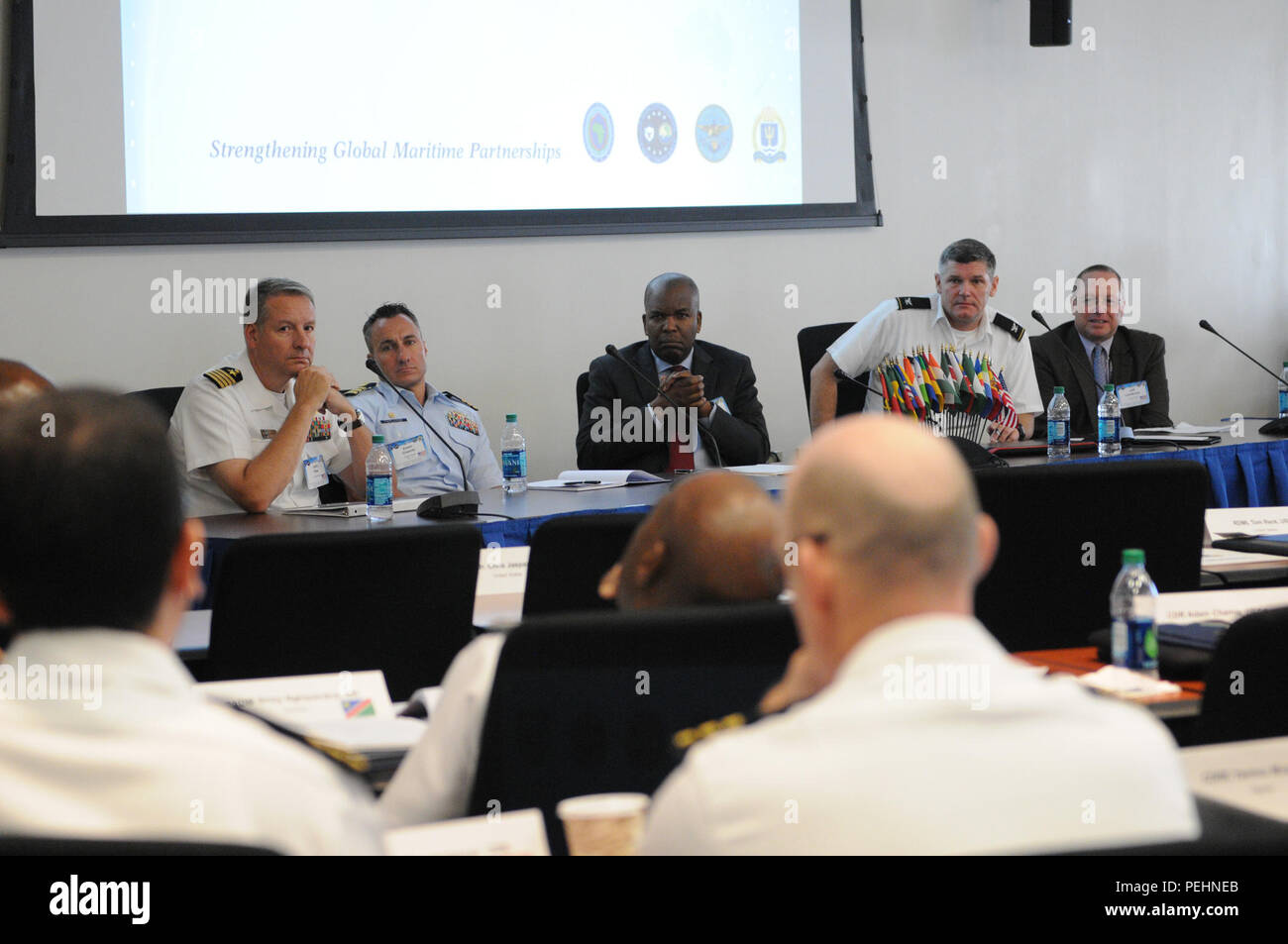 Capt. John Reis, director, Africa Engagement, U.S. Naval Forces Africa ...