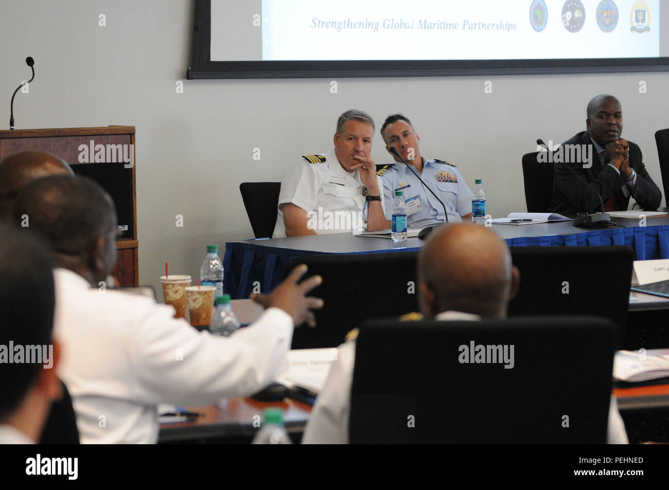 Capt. John Reis, director, Africa Engagement, U.S. Naval Forces Africa ...