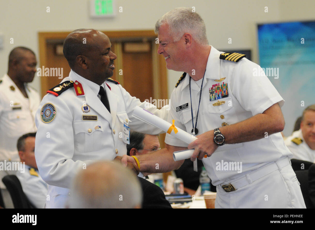 Capt. Mark Turner, director, Naval Staff College, U.S Naval War College ...