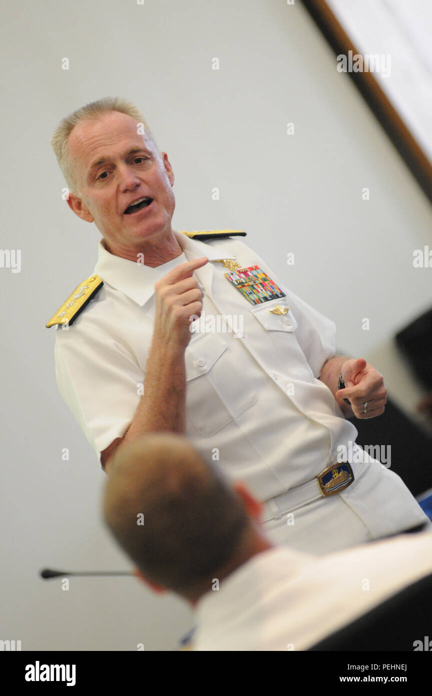 Rear Adm. P. Gardner Howe III, president, U.S. Naval War College (NWC ...