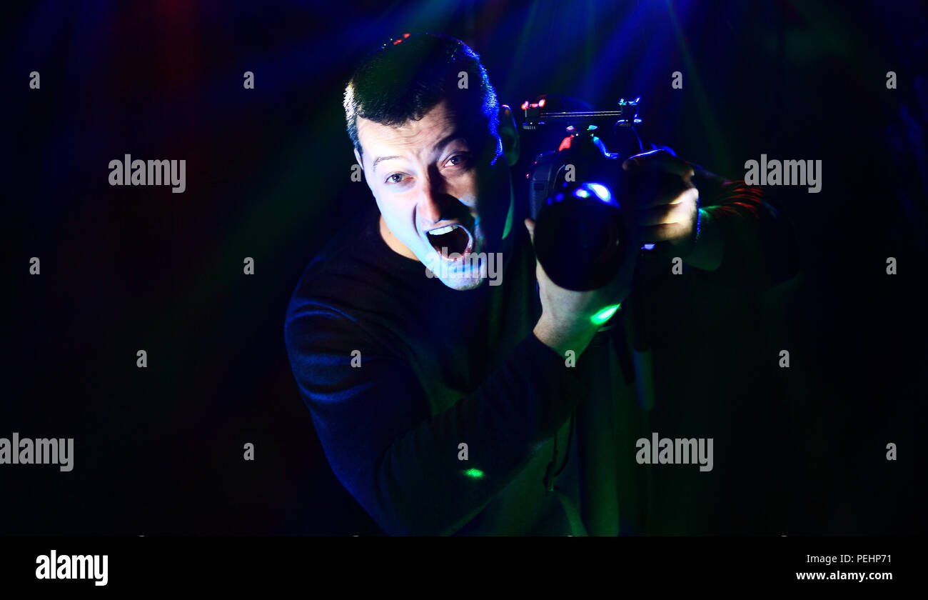 Empty stage of a nightclub hi-res stock photography and images - Alamy