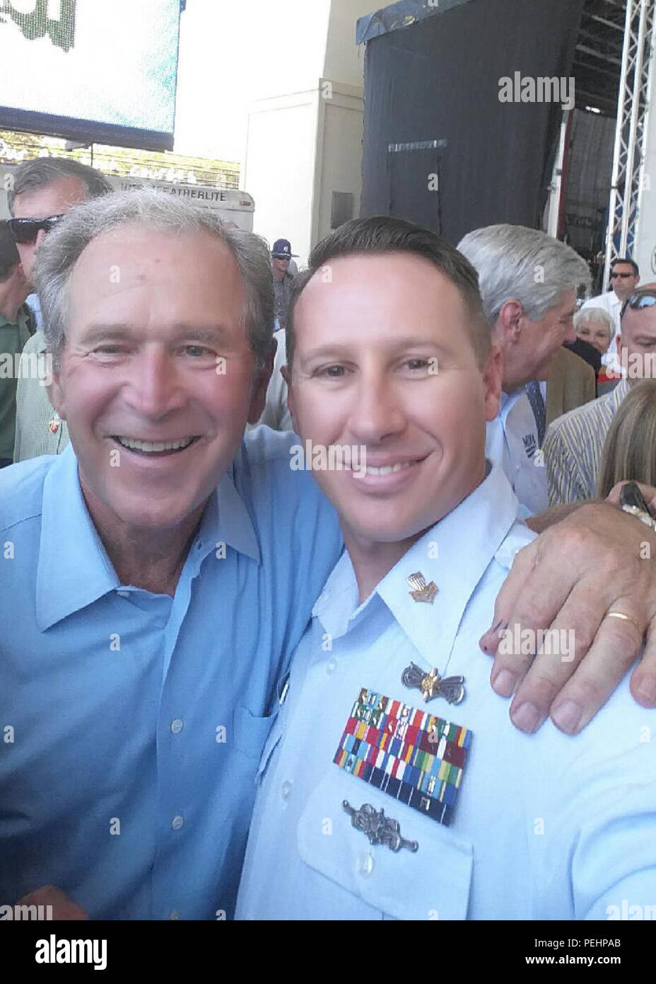 Petty Officer 1st Class Randall Anderson, a boat engineer at Coast ...
