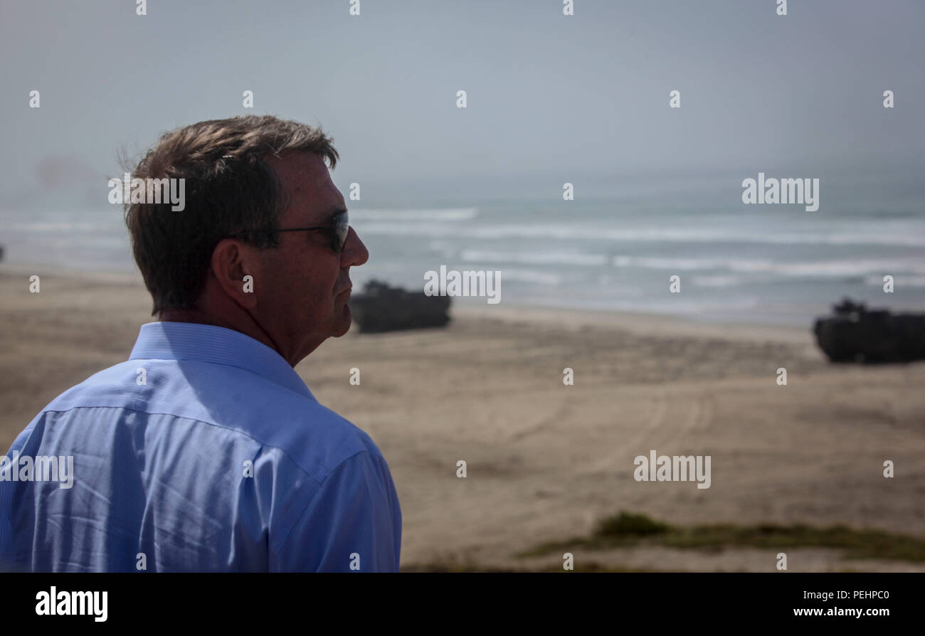 At Marine Corps Base Camp Pendleton, California, the U.S. Secretary of ...