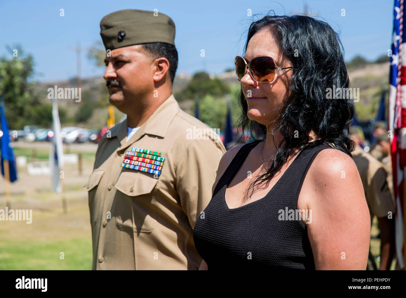 Rosamond, Calif., native, Christina Lujan, wife of Gunnery Sgt. Pedro ...
