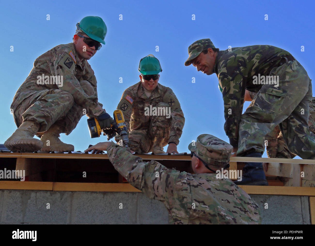 Staff Sgt. Shawn Gottwald, construction supervisor with the 877th ...