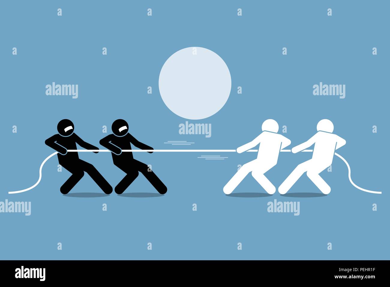 Strong contestant Stock Vector Images - Alamy