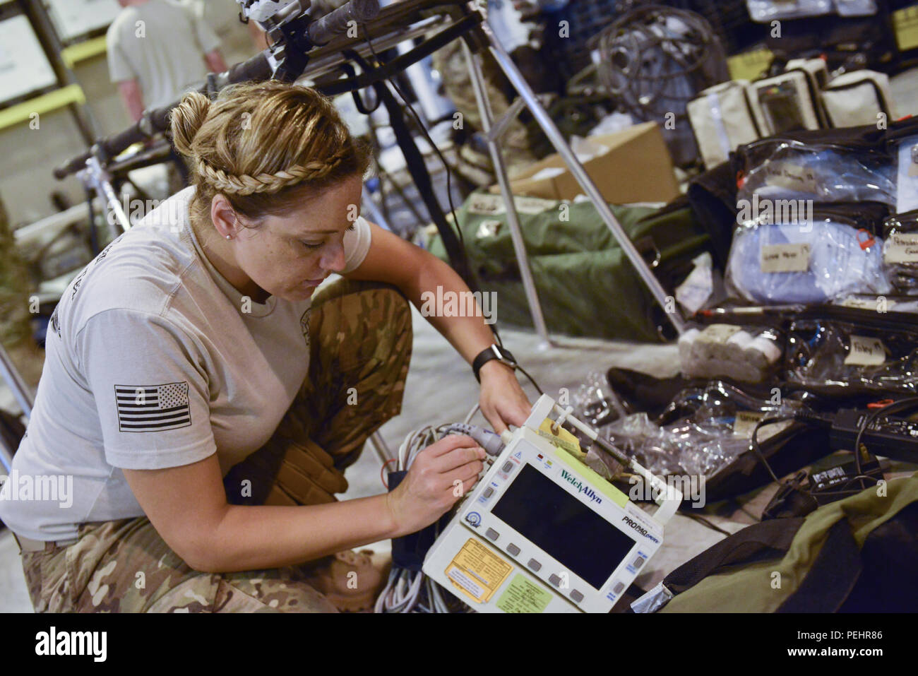 Capt. Suzanne Bohn, 379th Expeditionary Medical Group Mobile Field ...
