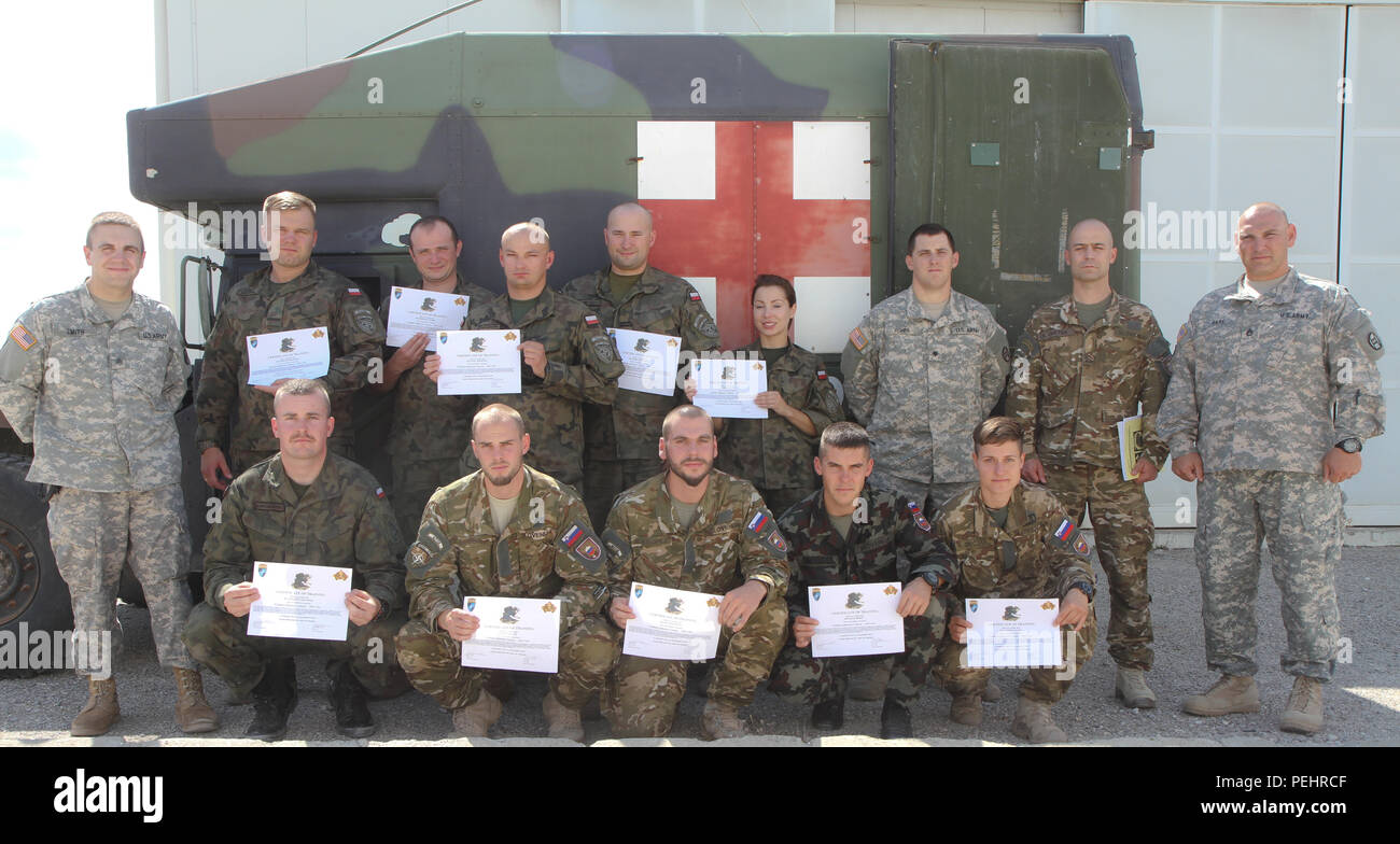 U.S. Army Sgt. Benjamin Smith, Spc. Mark Fisher and Staff Sgt. Justin ...