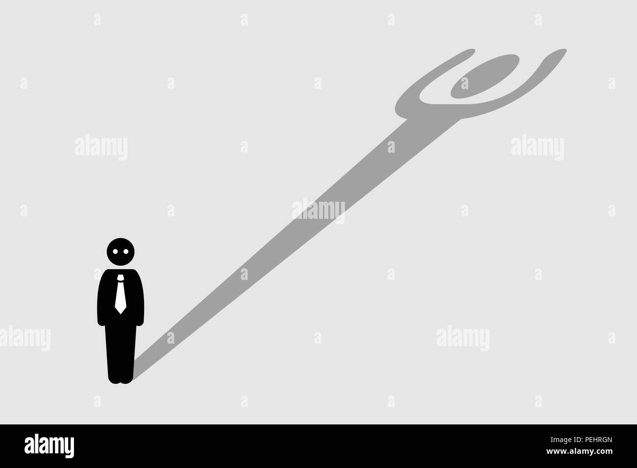 Vector artwork depicts hidden strength, talent, potential, power, and ...