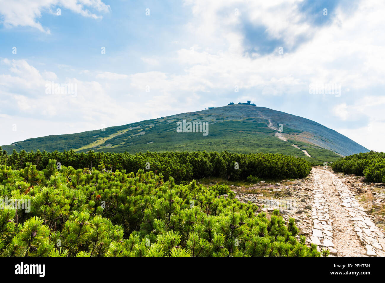 Snezka in giant mountains hi-res stock photography and images - Alamy