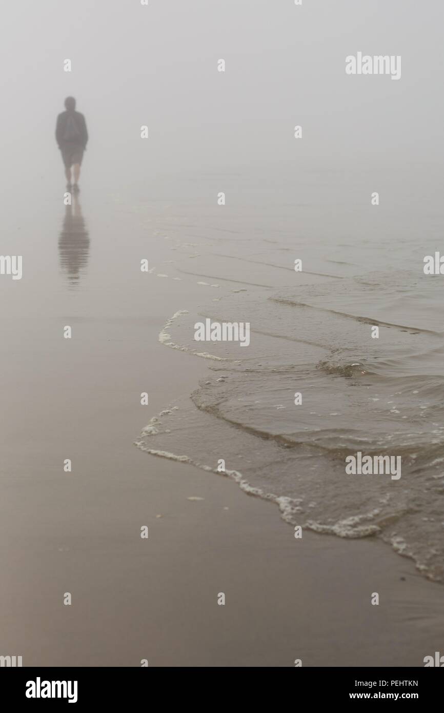 Thick fog person hi-res stock photography and images - Alamy