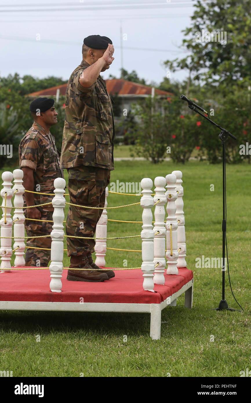 Tonga royal guard hi-res stock photography and images - Alamy