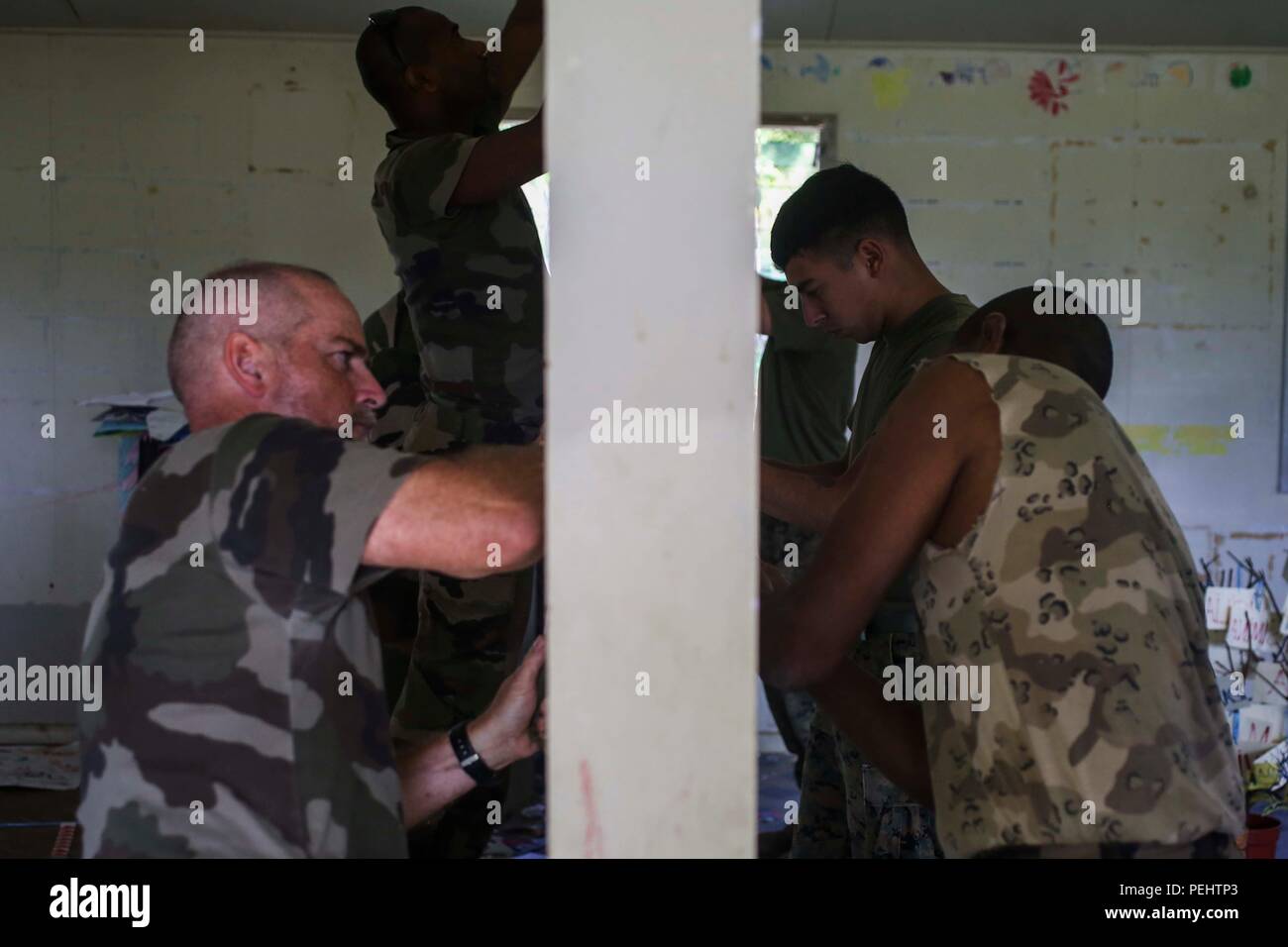 Royal tongan marine infantry hi-res stock photography and images - Alamy