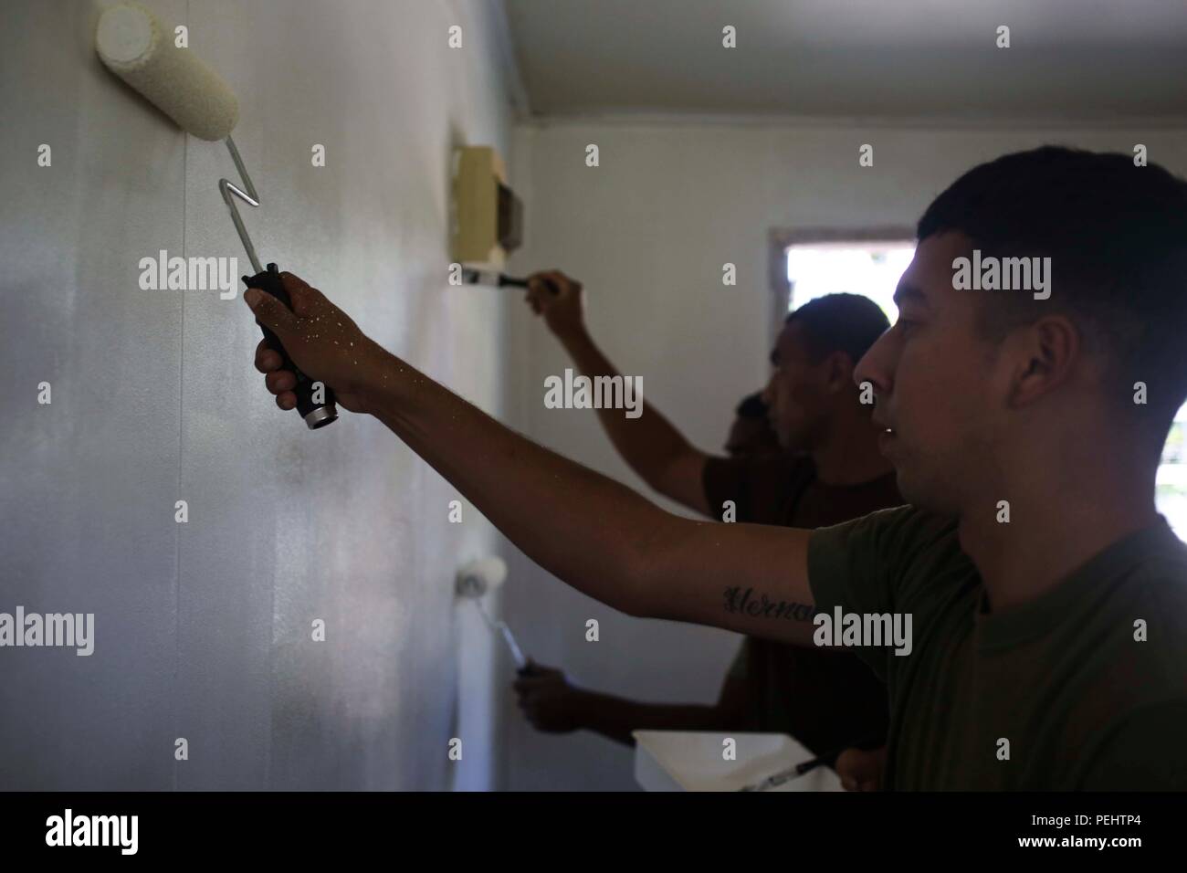 Royal tongan marine infantry hi-res stock photography and images - Alamy
