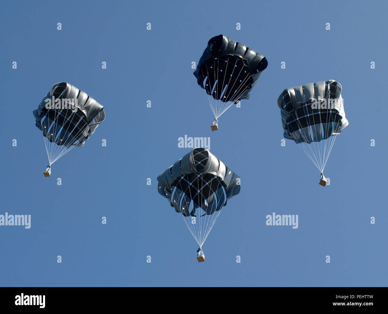 Soldiers of the 5th Quartermaster Theater Aerial Delivery Company's ...