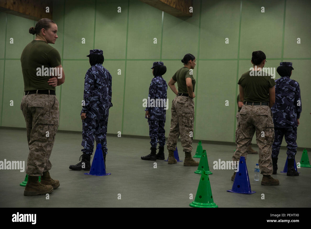 QATAR (Aug 18, 2015) U.S. Marines with the Female Partner Force ...
