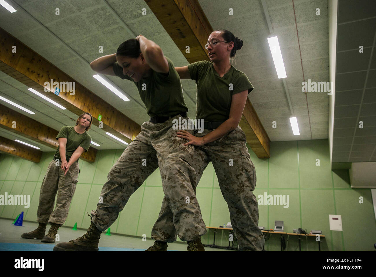 QATAR (Aug 18, 2015) U.S. Marines with the Female Partner Force ...