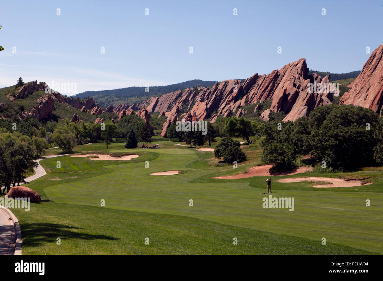 Arrowhead Golf Course Stock Photo - Alamy