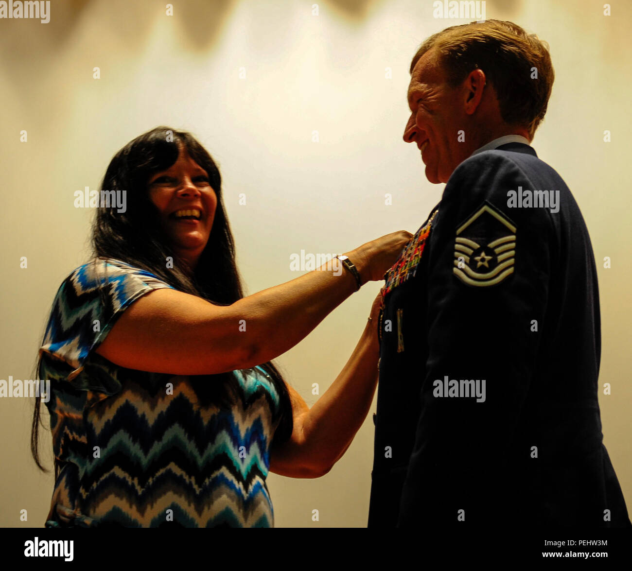 U.S. Air Force Master Sgt. Christian S. MacKenzie, assigned to U.S ...