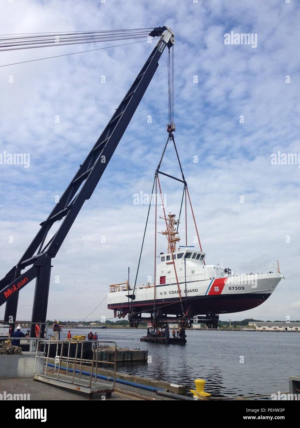 The Coast Guard Yard in Baltimore delivers the Coast Guard Cutter ...