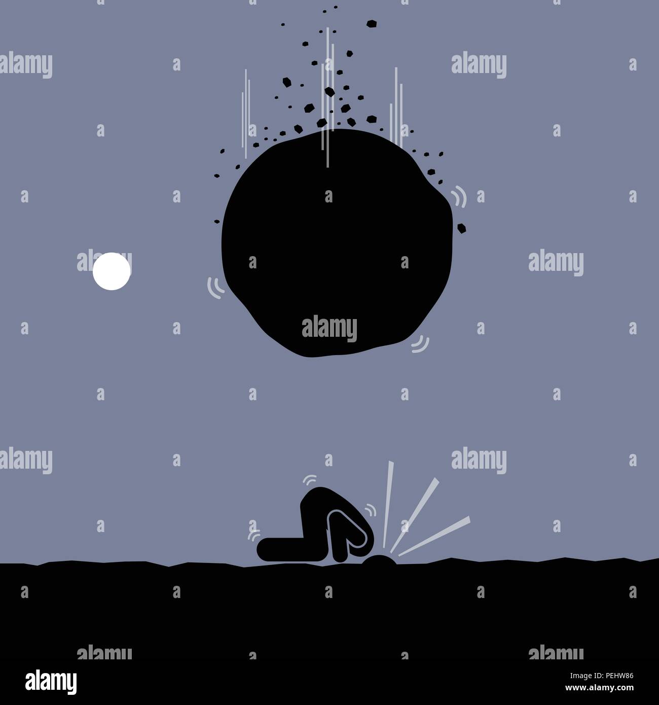 Falling down a hole hi-res stock photography and images - Alamy