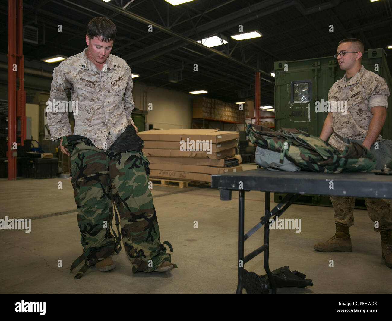 Cpl. Tristofer Ducharme, operator, Unmanned Aerial Vehicle Squadron 1 ...
