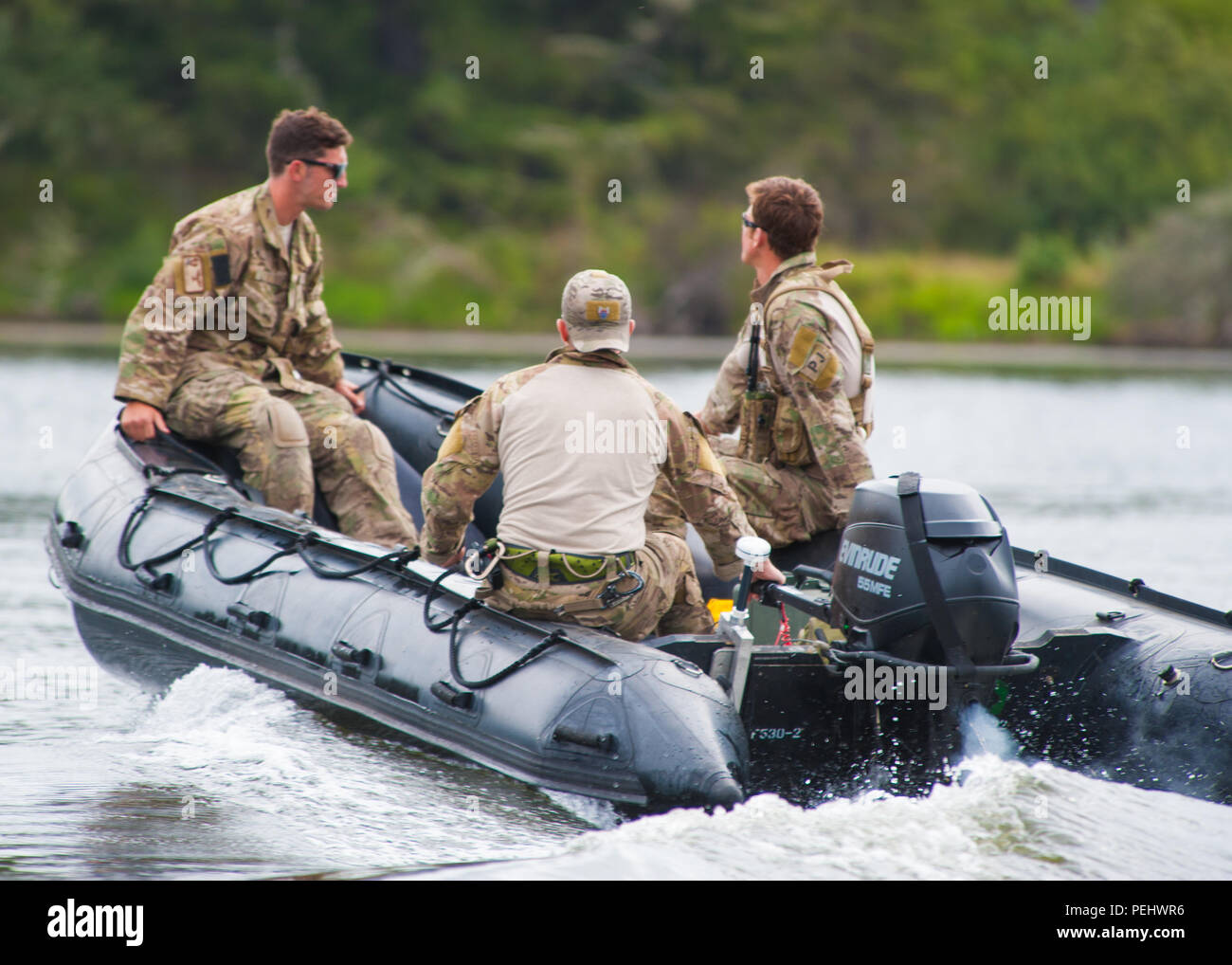 Members of the U.S. Air Force Reserve 304th Rescue Squadron return from ...
