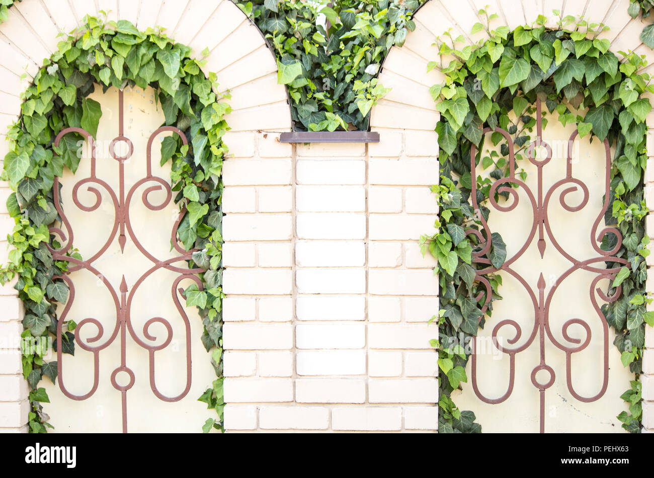 Ivy Covered Garden Gate Stock Photos & Ivy Covered Garden Gate Stock ...