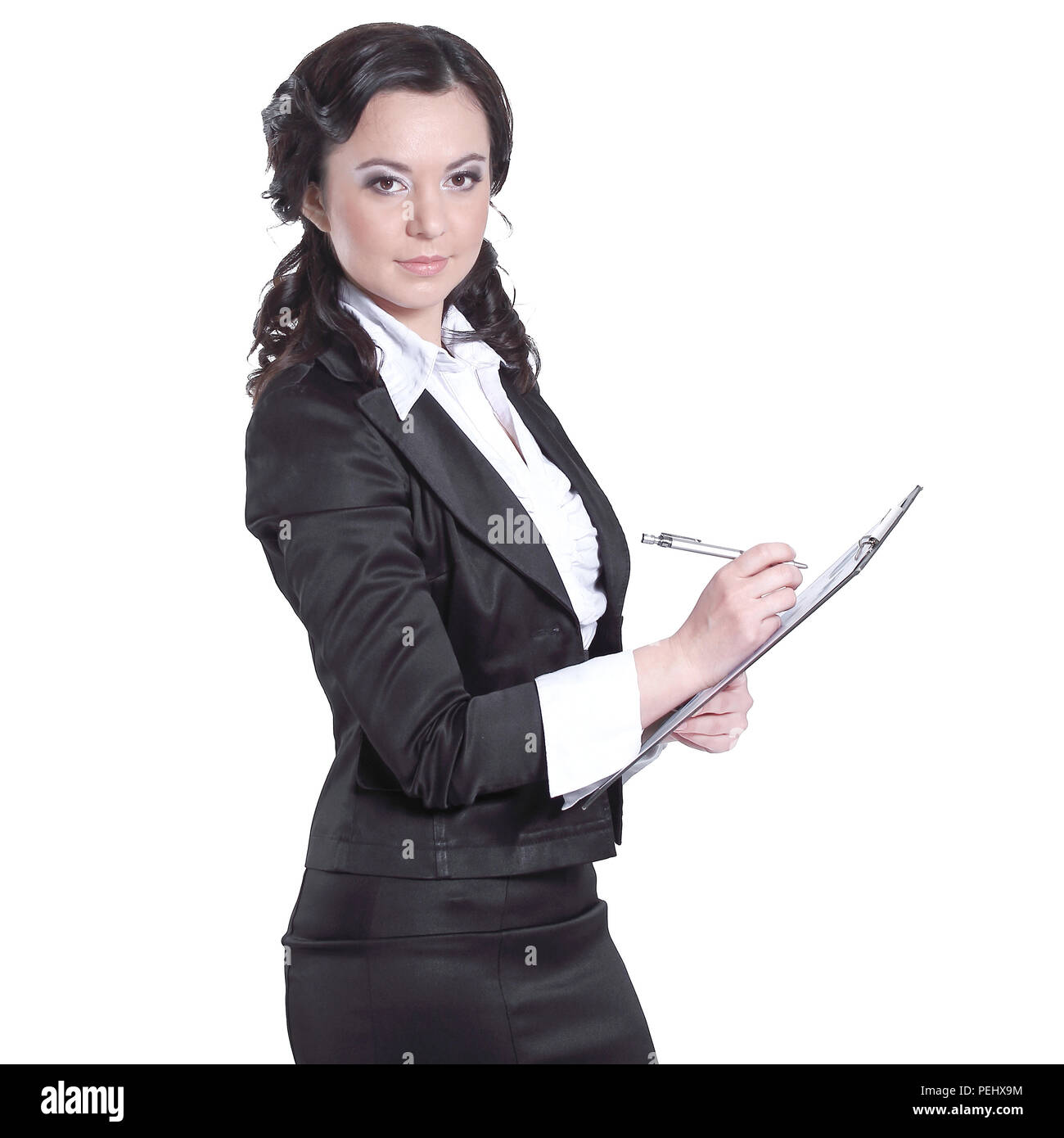 Paper document hand commitment hi-res stock photography and images - Alamy