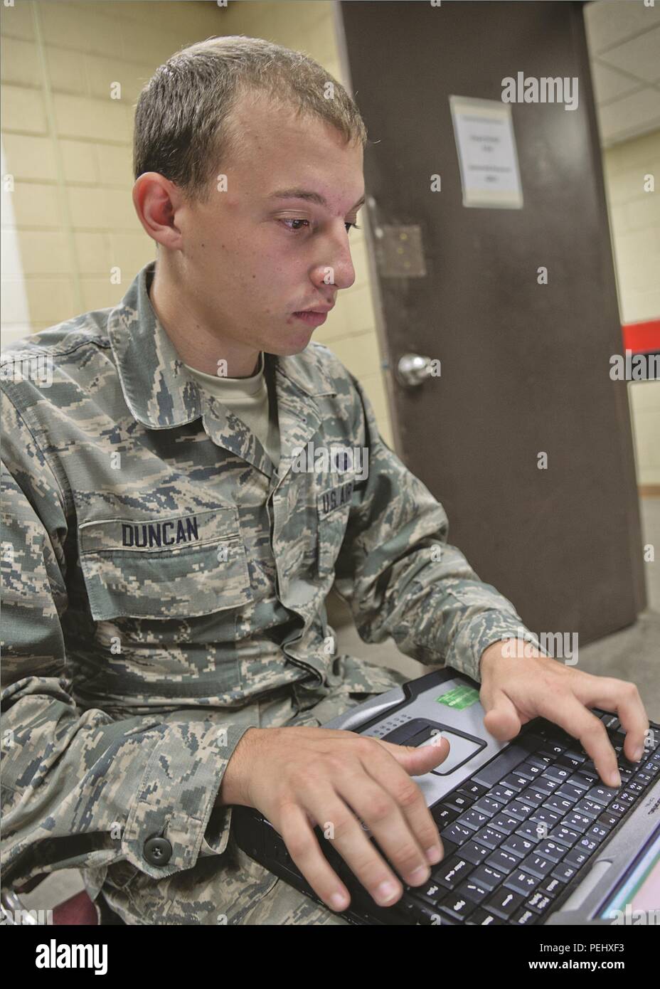 Airman 1st Class Lucas Duncan, 644th Combat Communications Squadron ...